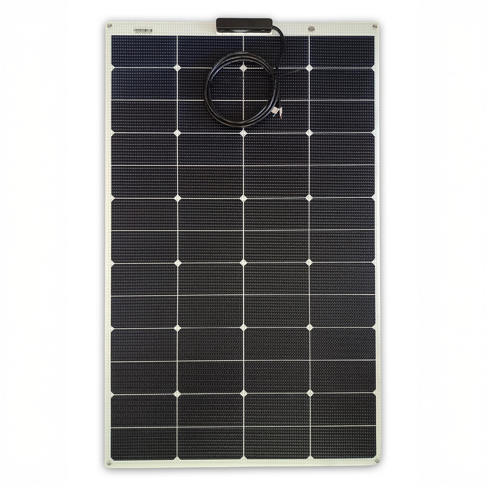 165 Watt Walkable Semi-Rigid Solar Panel - Carbon Fiber | A+ grade ...