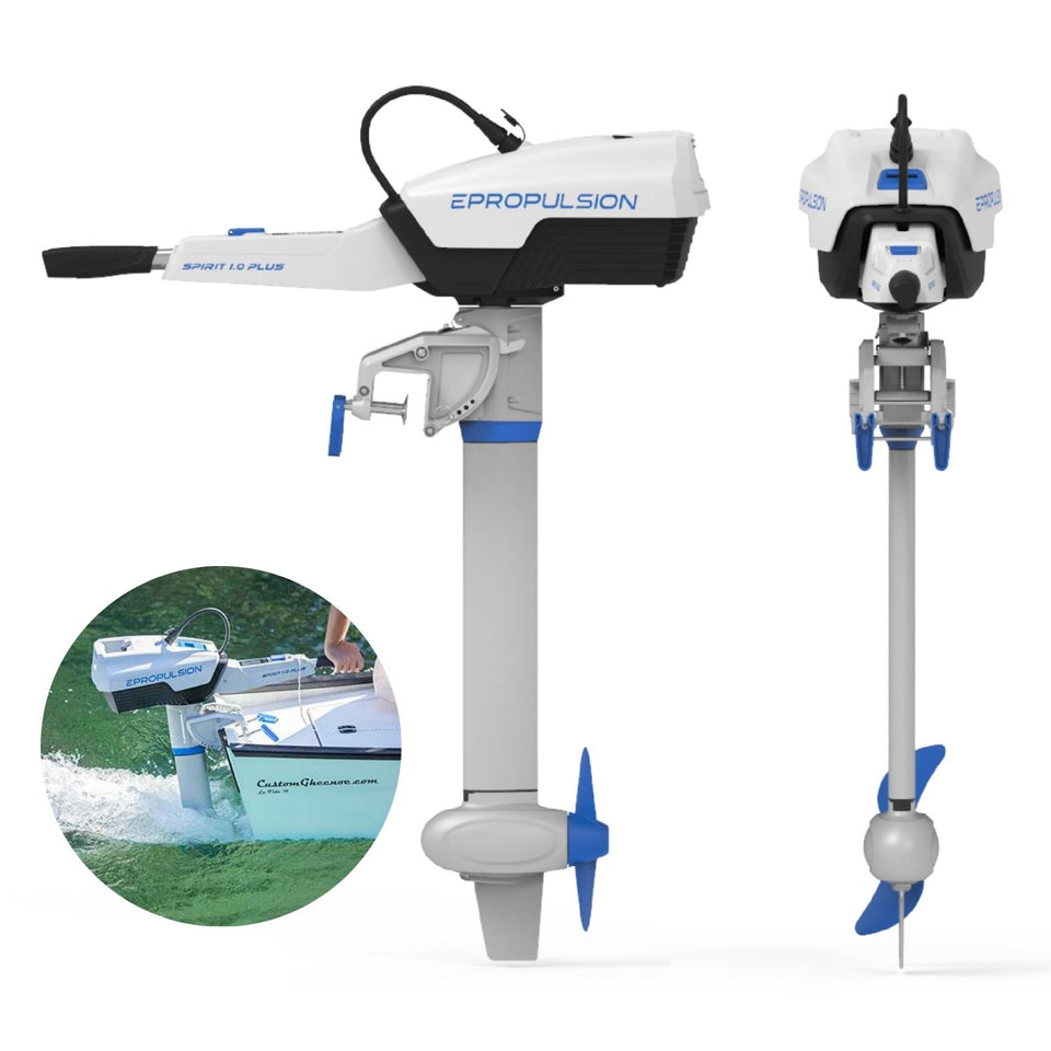 ePropulsion Spirit 1.0 Plus | 3HP Electric Outboard Motor for Boats ...