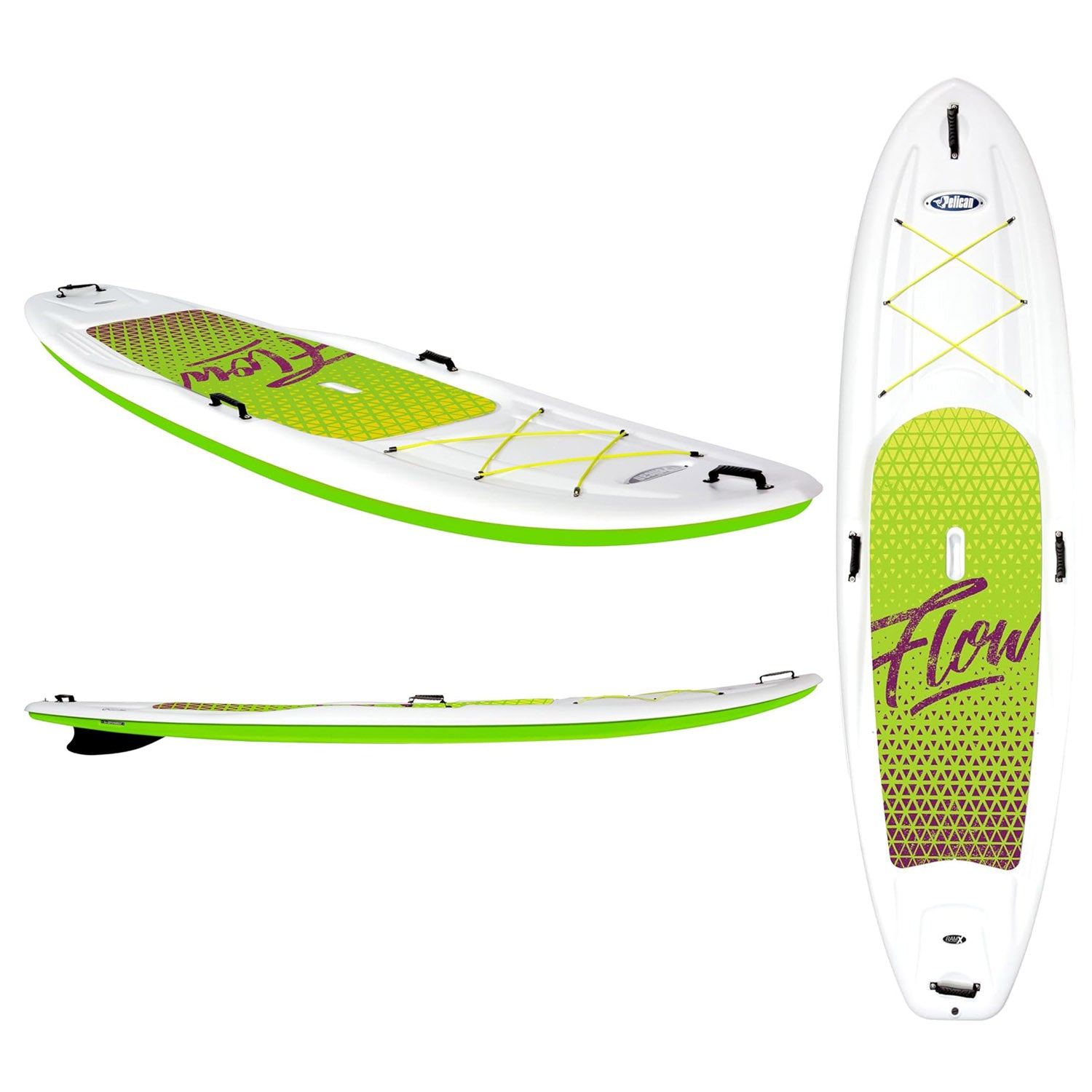 Pelican Flow 106 Hardshell Paddle Board – Durable, Stable & Lightweigh